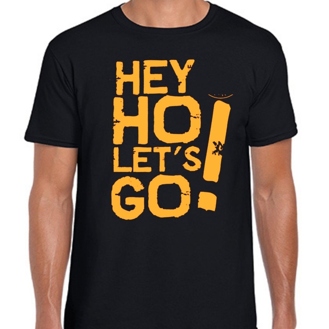 RAMONES MUSEUM HEY HO SHIRTS