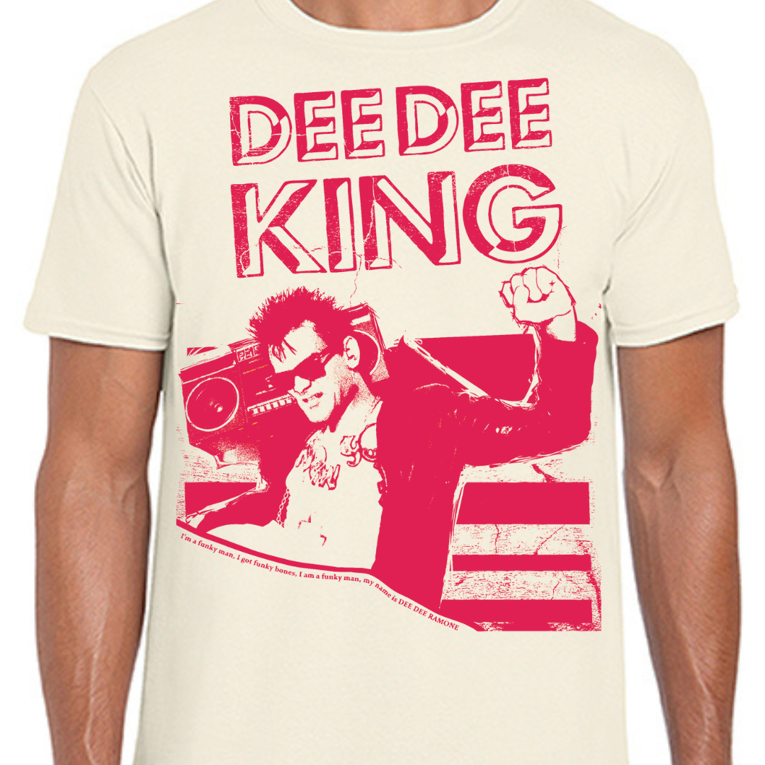 RAMONES MUSEUM DEE DEE KING SHIRTS
