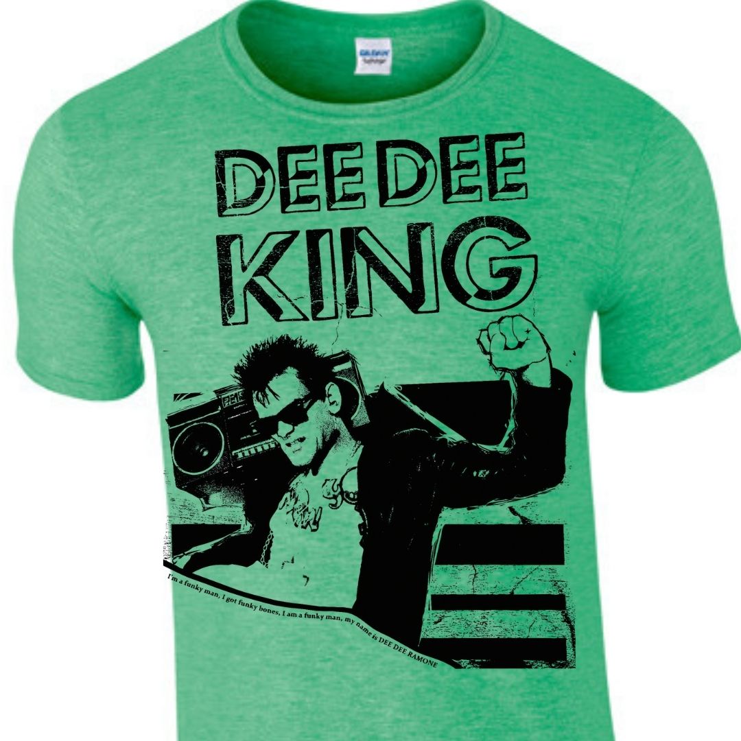 RAMONES MUSEUM DEE DEE KING SHIRTS