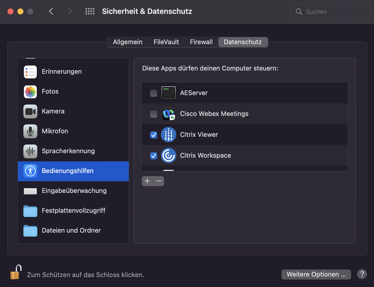 Citrix Workspace App auf MacOS hängt beim Verwenden der Zwischenablage ...