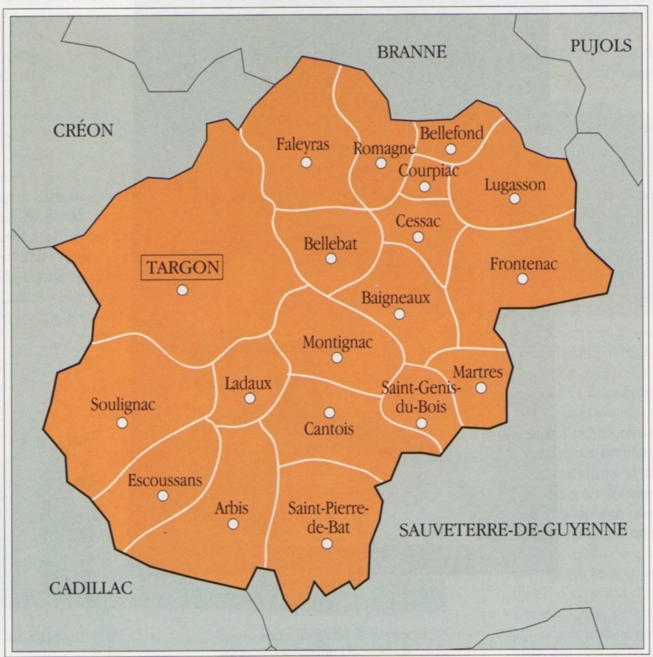 Le canton de Targon et la commune d'Escoussans - Site Jimdo de mairie ...