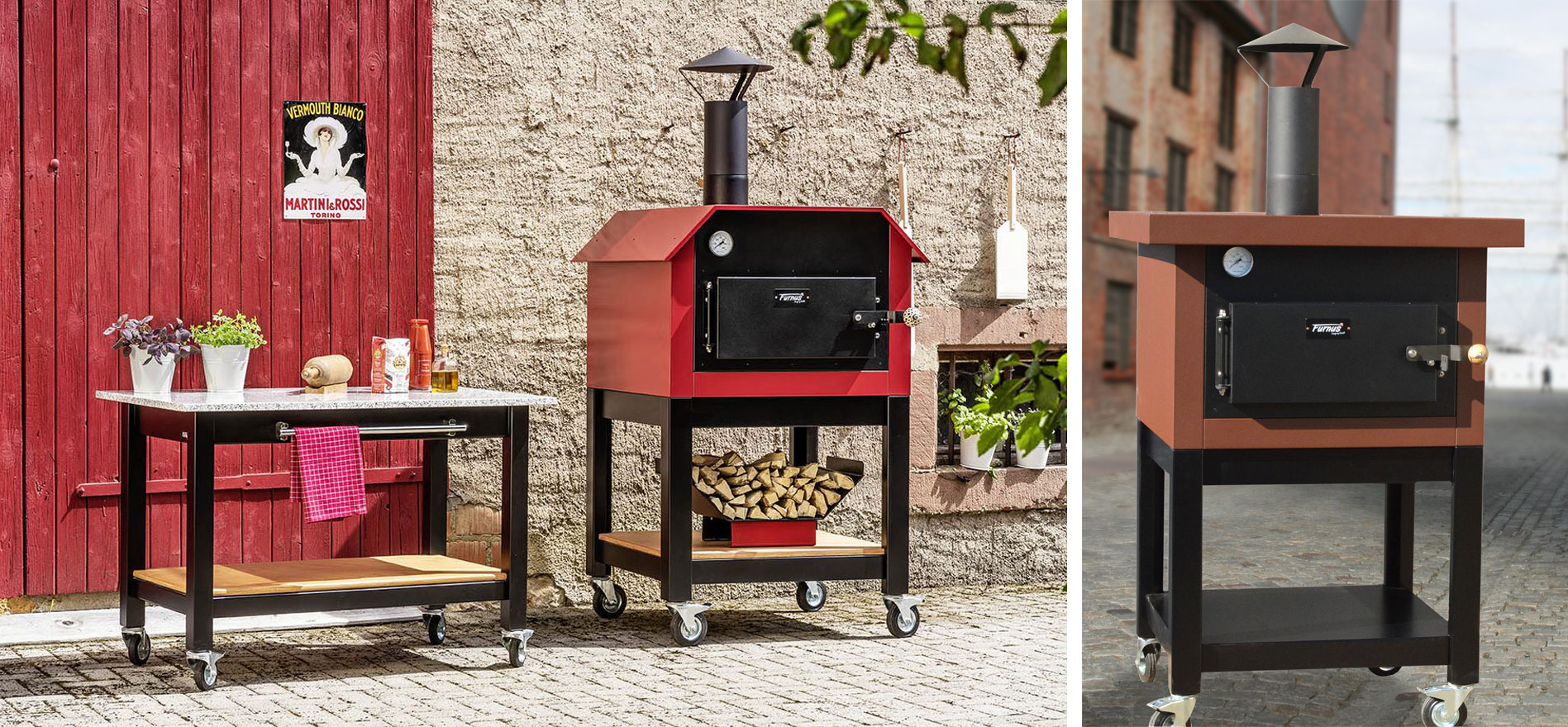 Holzbackofen Furnus S10 / Q10 - Furnus Holzbackofen aus dem Schwarzwald