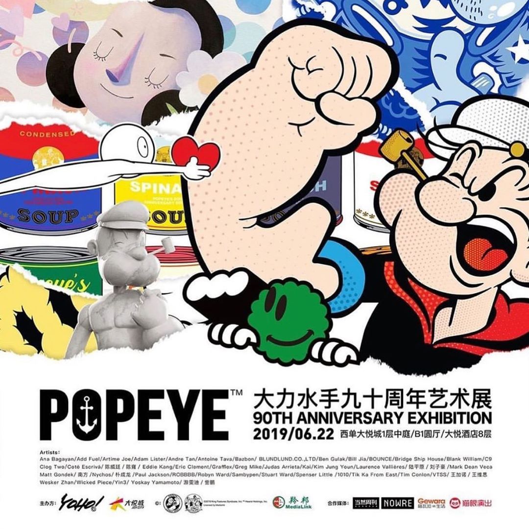 POPEYE 90TH ANNIVERSARY - judas arrieta