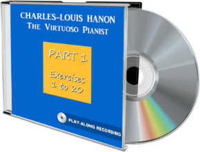 Piano Technique Exercise N°1 by Charles-Louis Hanon - 240 Piano finger exercises in all keys