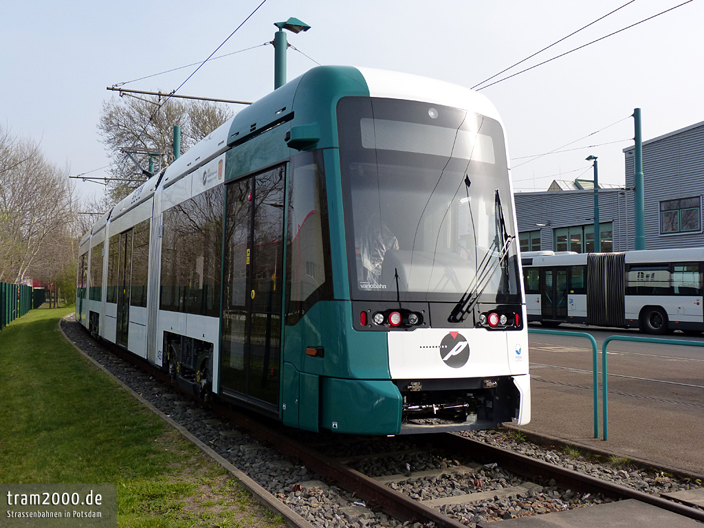 Die Variobahn in Potsdam - Straßenbahnen in Potsdam