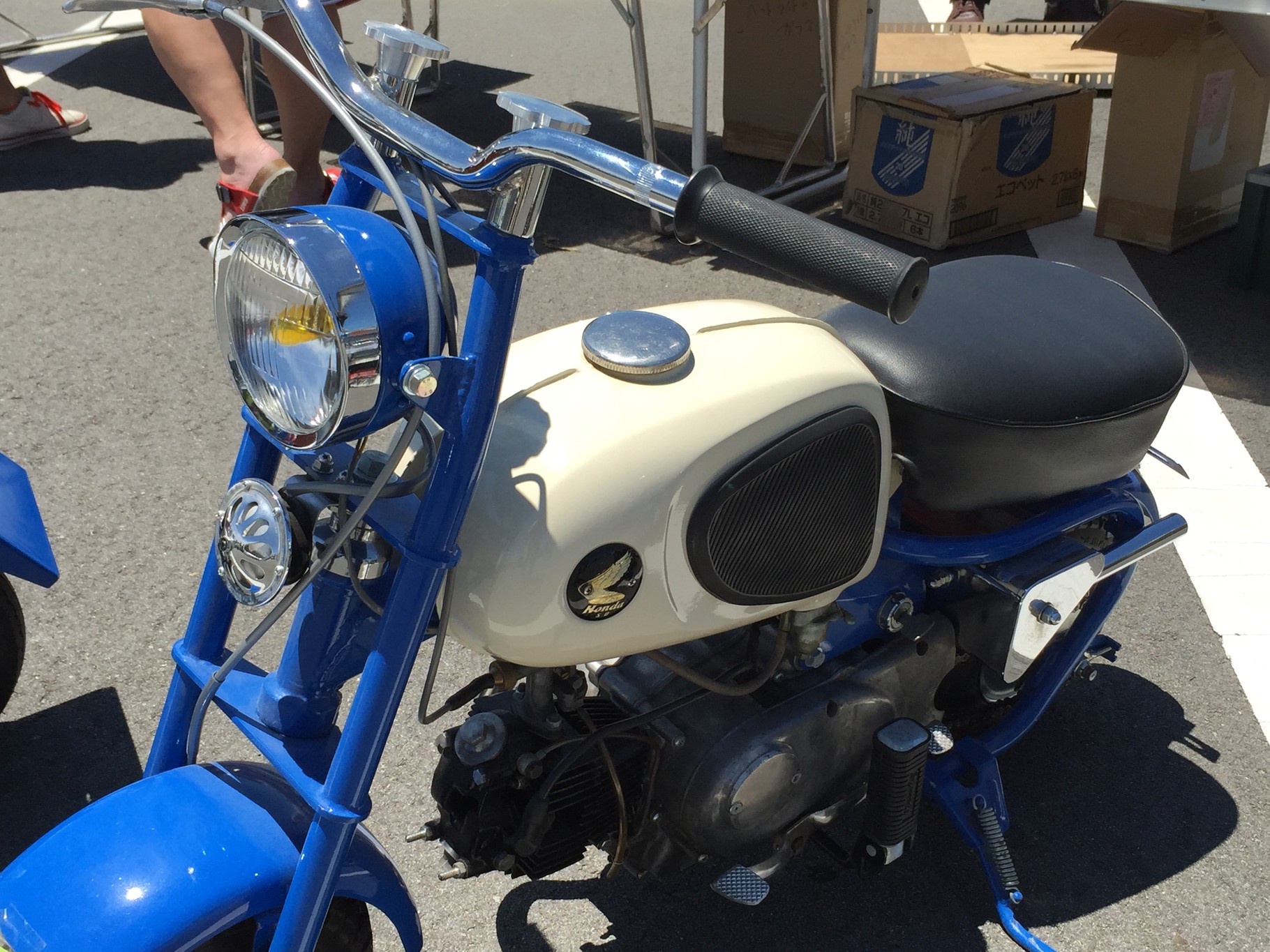 Honda CZ100 - honda-cafeホームページ