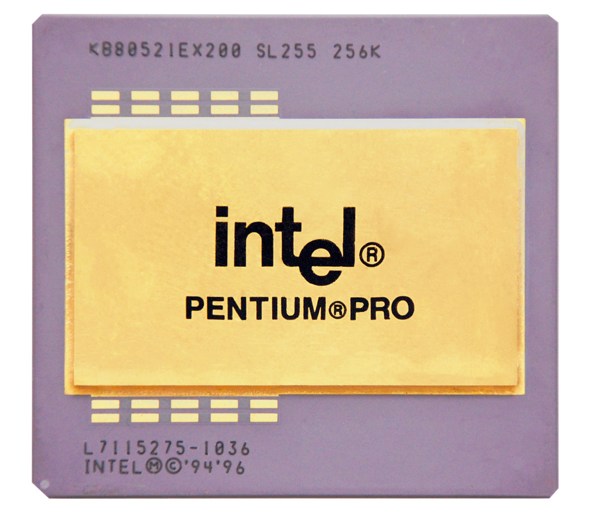 Intel Pentium Pro - CPU MUSEUM - MUSEUM OF MICROPROCESSORS & DIE ...