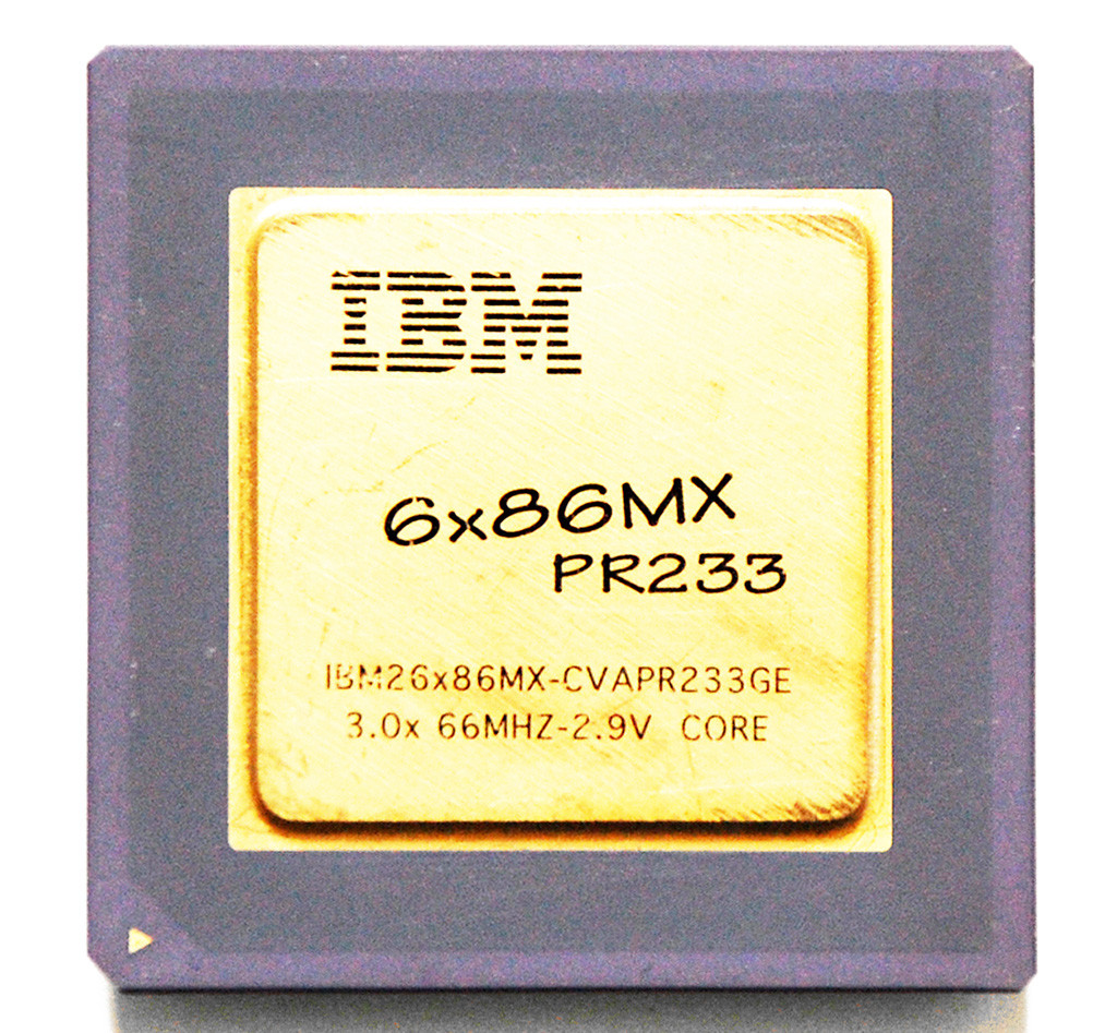 IBM 6x86/6x86MX - CPU MUSEUM - MUSEUM OF MICROPROCESSORS & DIE PHOTOGRAPHY