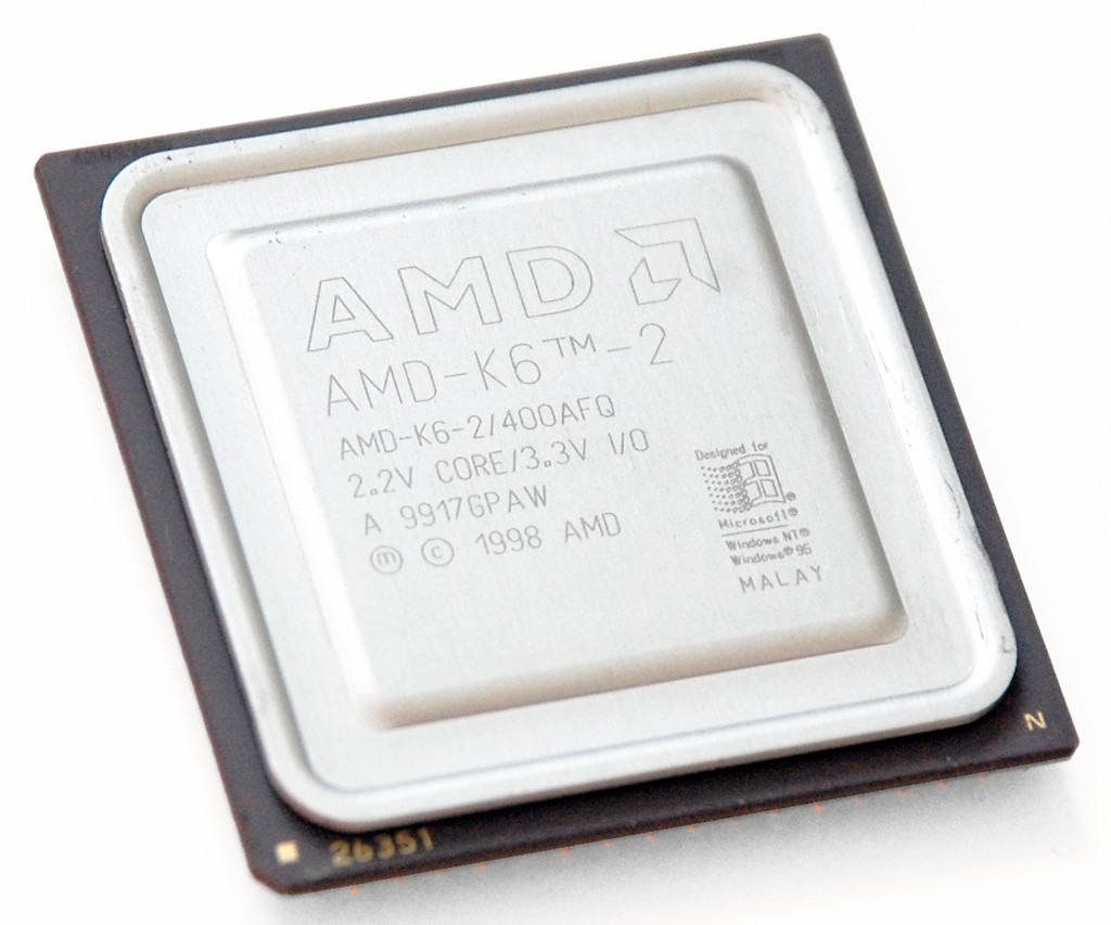 AMD K6-II - CPU MUSEUM - MUSEUM OF MICROPROCESSORS & DIE PHOTOGRAPHY