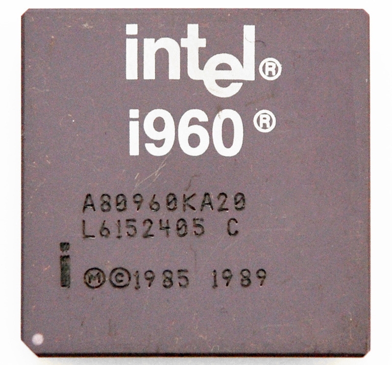 Intel 80960 - CPU MUSEUM - MUSEUM OF MICROPROCESSORS & DIE PHOTOGRAPHY