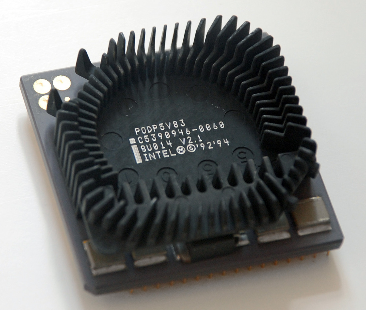 Intel Pentium OverDrive - CPU MUSEUM - MUSEUM OF MICROPROCESSORS & DIE ...