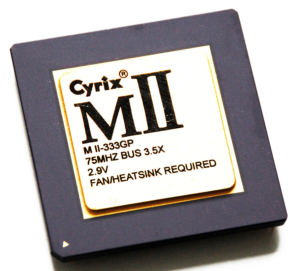 Cyrix 6x86(MX) & MII - CPU MUSEUM - MUSEUM OF MICROPROCESSORS & DIE ...