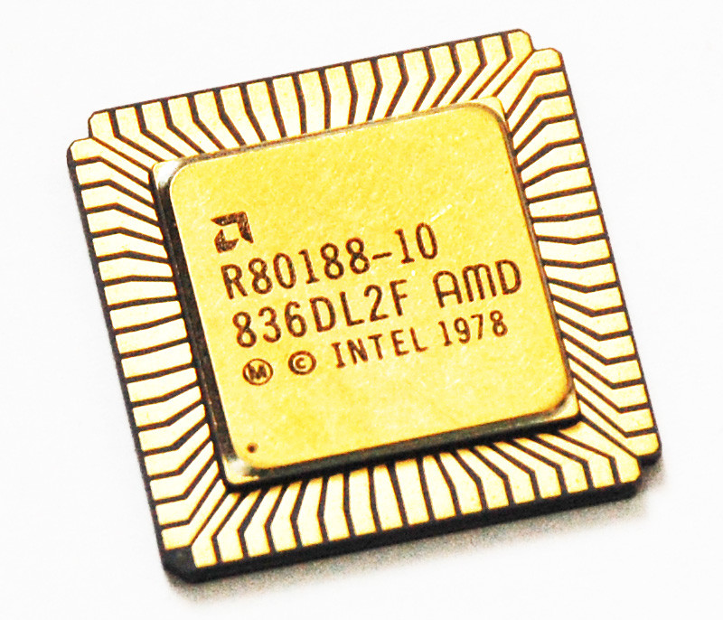 The 80186 & 80188 - CPU MUSEUM - MUSEUM OF MICROPROCESSORS & DIE PHOTOGRAPHY