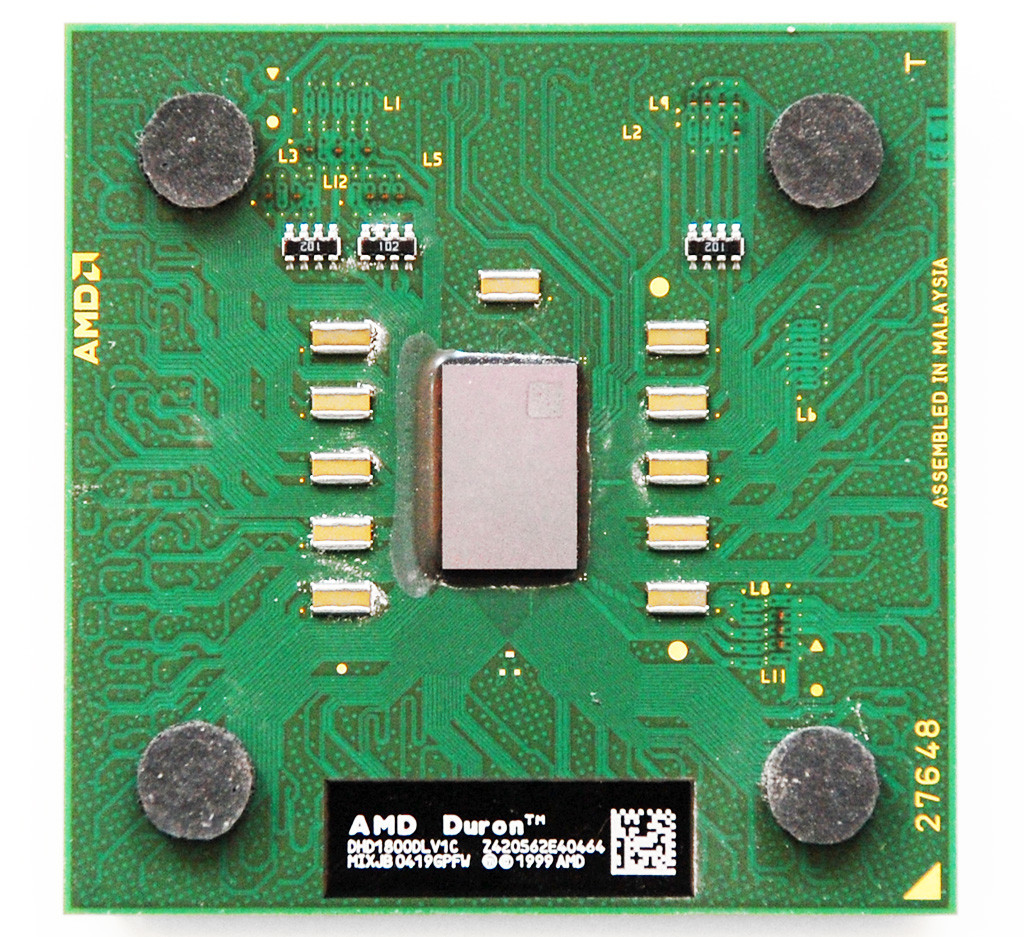 AMD Duron - CPU MUSEUM - MUSEUM OF MICROPROCESSORS & DIE PHOTOGRAPHY
