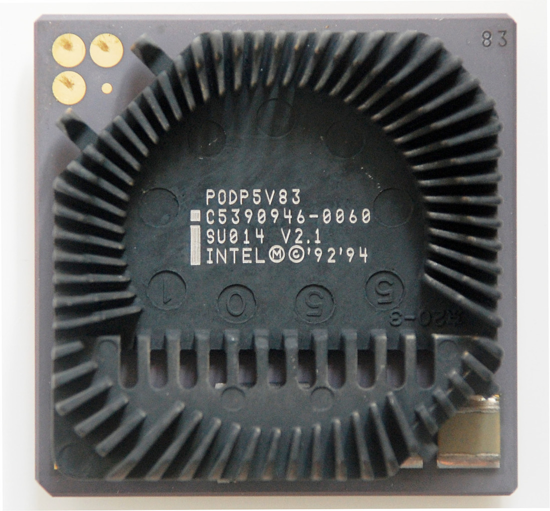 Intel Pentium OverDrive - CPU MUSEUM - MUSEUM OF MICROPROCESSORS & DIE ...