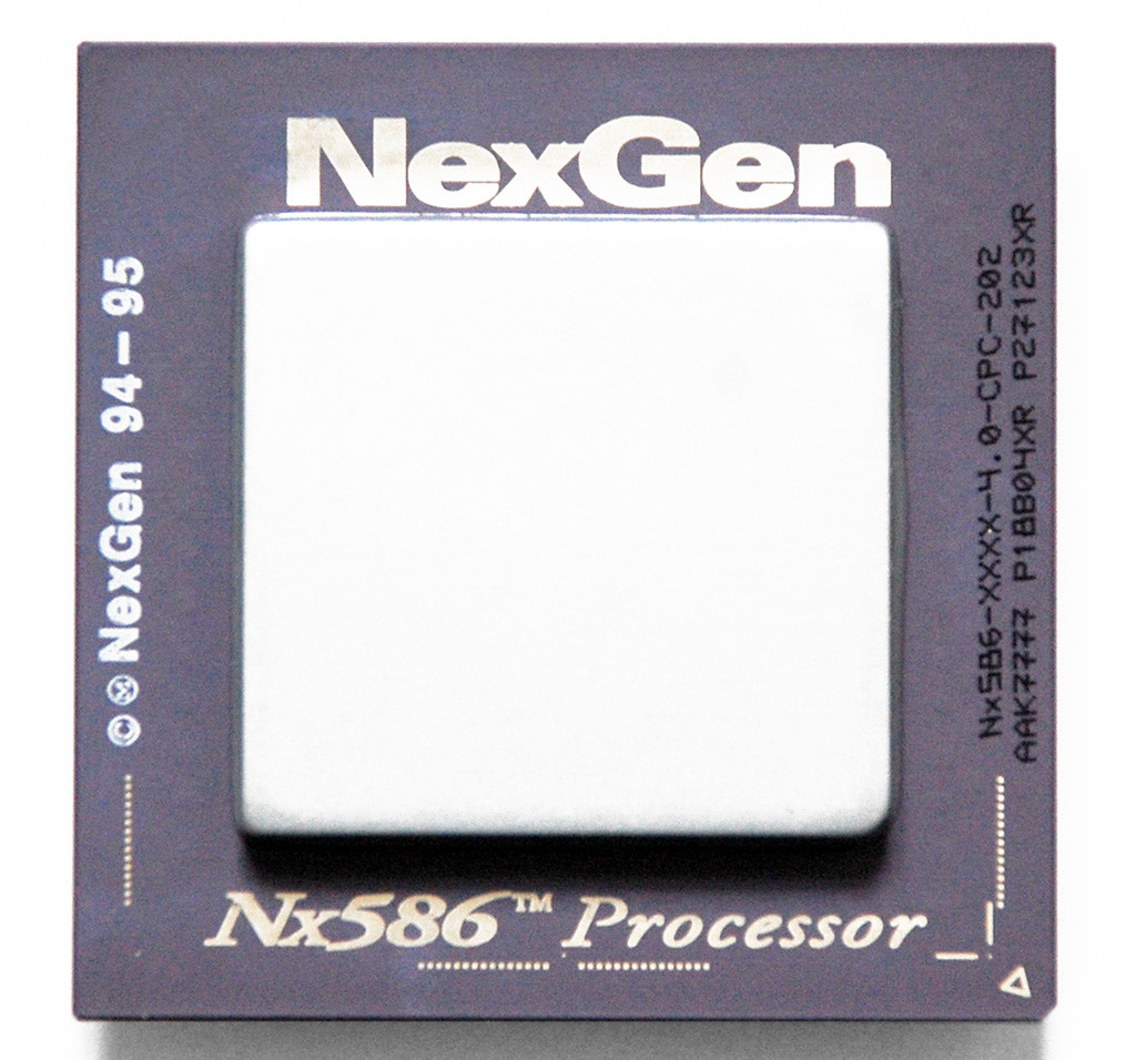 NexGen Nx586 - CPU MUSEUM - MUSEUM OF MICROPROCESSORS & DIE PHOTOGRAPHY