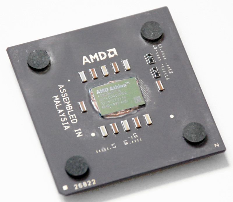 AMD Athlon (K7) - CPU MUSEUM - MUSEUM OF MICROPROCESSORS & DIE PHOTOGRAPHY