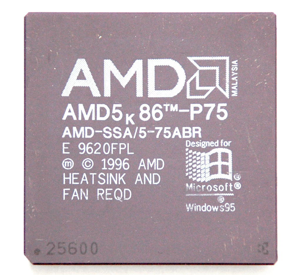 AMD K5 - CPU MUSEUM - MUSEUM OF MICROPROCESSORS & DIE PHOTOGRAPHY