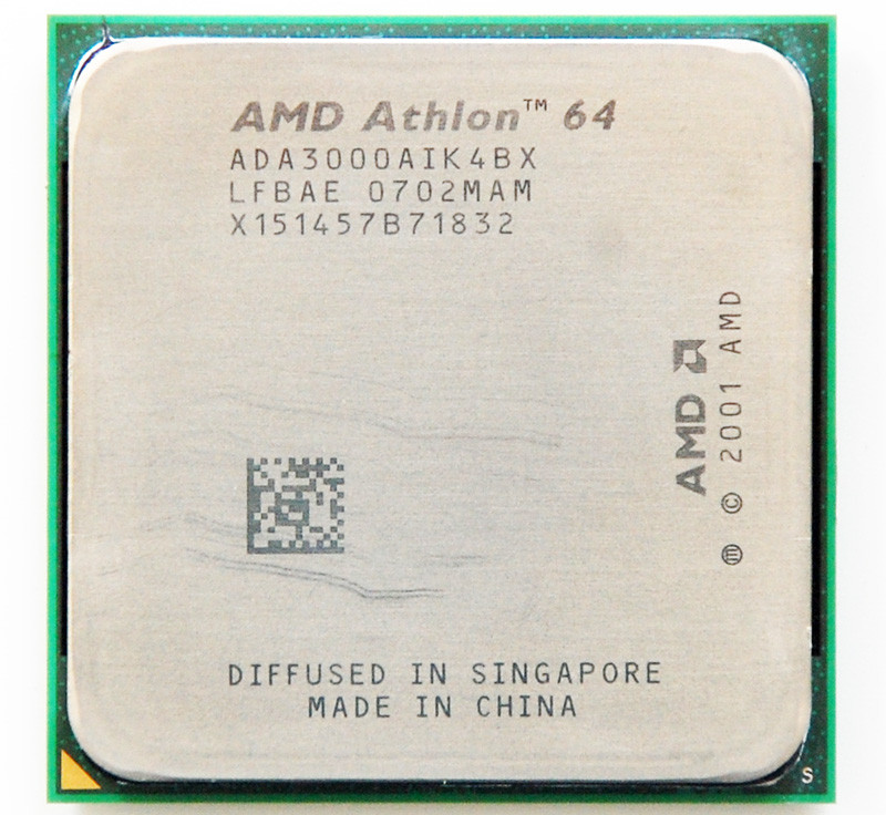 AMD Athlon 64 - CPU MUSEUM - MUSEUM OF MICROPROCESSORS & DIE PHOTOGRAPHY