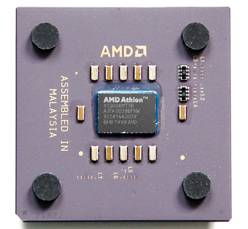 AMD Athlon (K7) - CPU MUSEUM - MUSEUM OF MICROPROCESSORS & DIE PHOTOGRAPHY