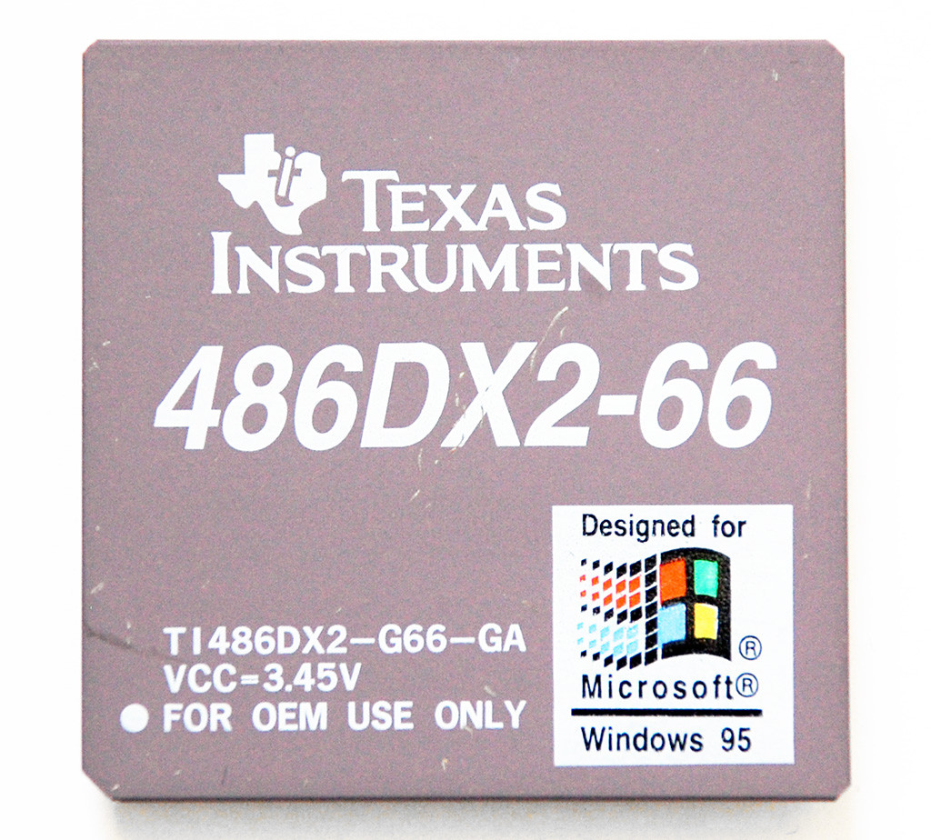 Texas Instruments 486 - CPU MUSEUM - MUSEUM OF MICROPROCESSORS & DIE ...
