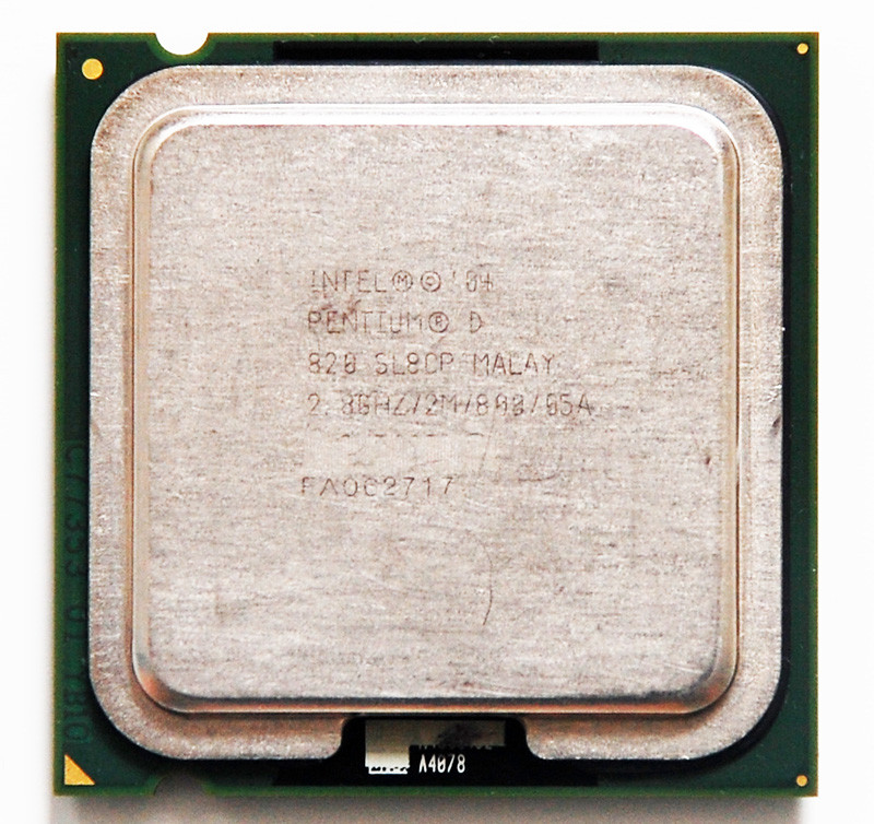 Intel Pentium D - CPU MUSEUM - MUSEUM OF MICROPROCESSORS & DIE PHOTOGRAPHY