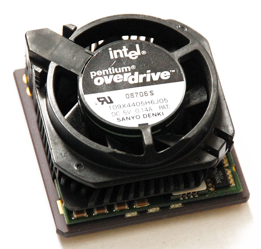 Intel Pentium OverDrive - CPU MUSEUM - MUSEUM OF MICROPROCESSORS & DIE PHOTOGRAPHY