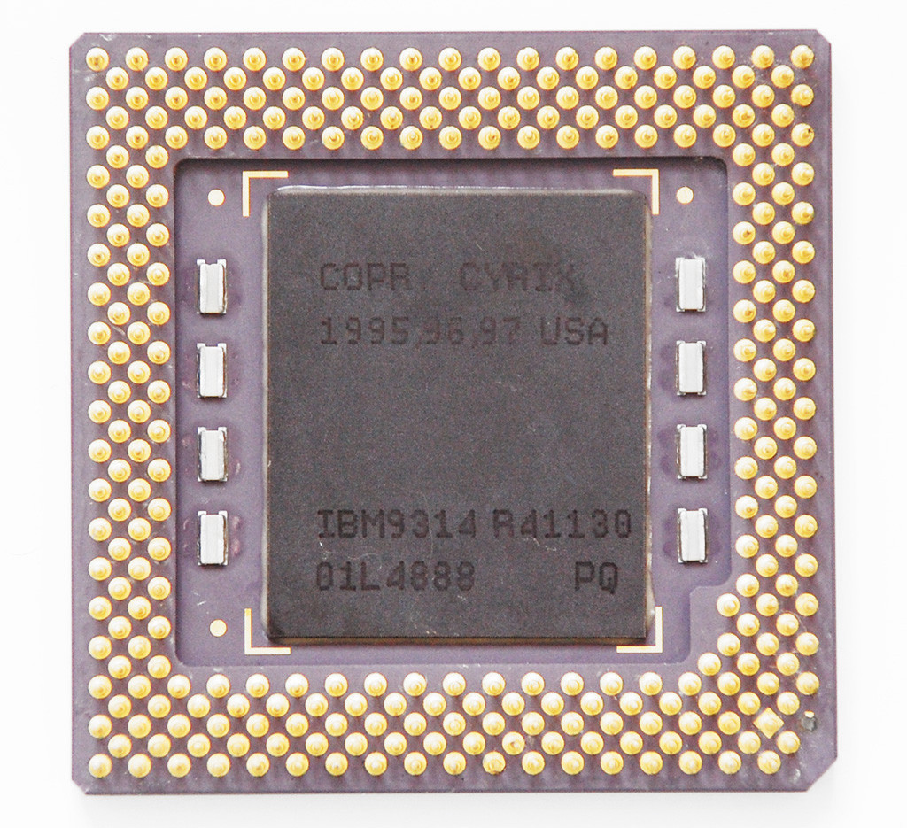 IBM 6x86/6x86MX - CPU MUSEUM - MUSEUM OF MICROPROCESSORS & DIE PHOTOGRAPHY