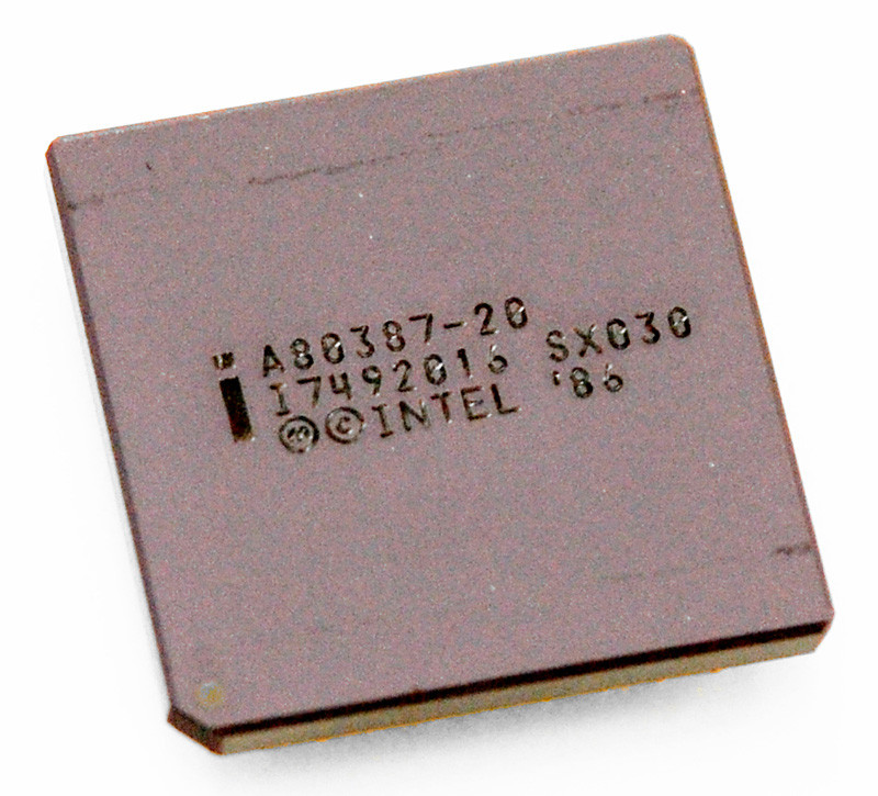 80x87 Floating Point Units - CPU MUSEUM - MUSEUM OF MICROPROCESSORS ...