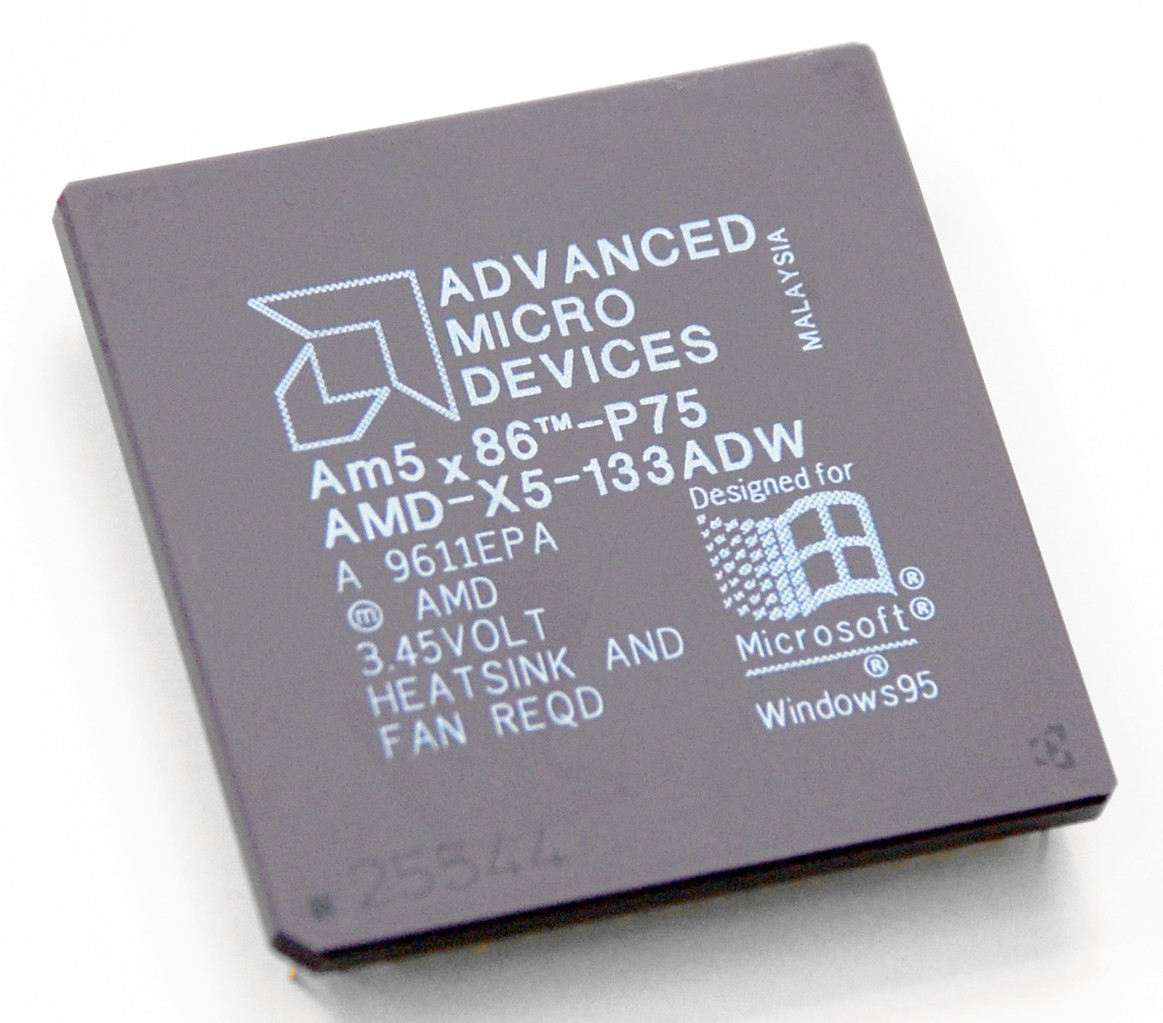 AMD Am486 & Am5x86 - CPU MUSEUM - MUSEUM OF MICROPROCESSORS & DIE ...