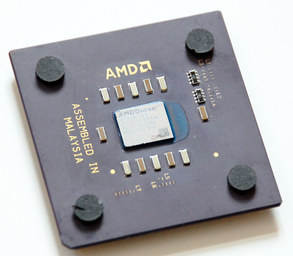 AMD Duron - CPU MUSEUM - MUSEUM OF MICROPROCESSORS & DIE PHOTOGRAPHY