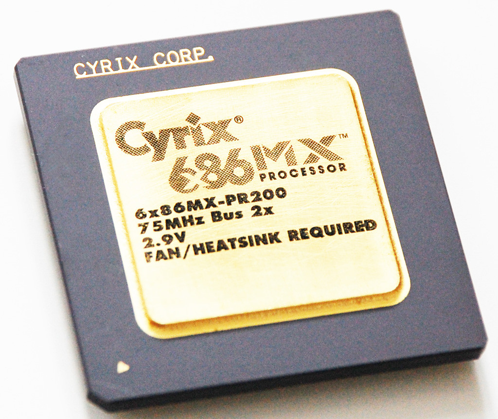 Cyrix 6x86(MX) & MII - CPU MUSEUM - MUSEUM OF MICROPROCESSORS & DIE ...