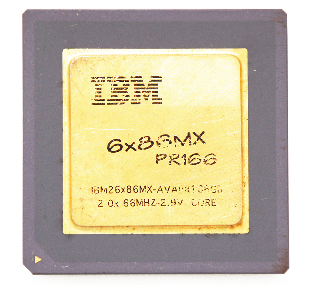 IBM 6x86/6x86MX - CPU MUSEUM - MUSEUM OF MICROPROCESSORS & DIE PHOTOGRAPHY