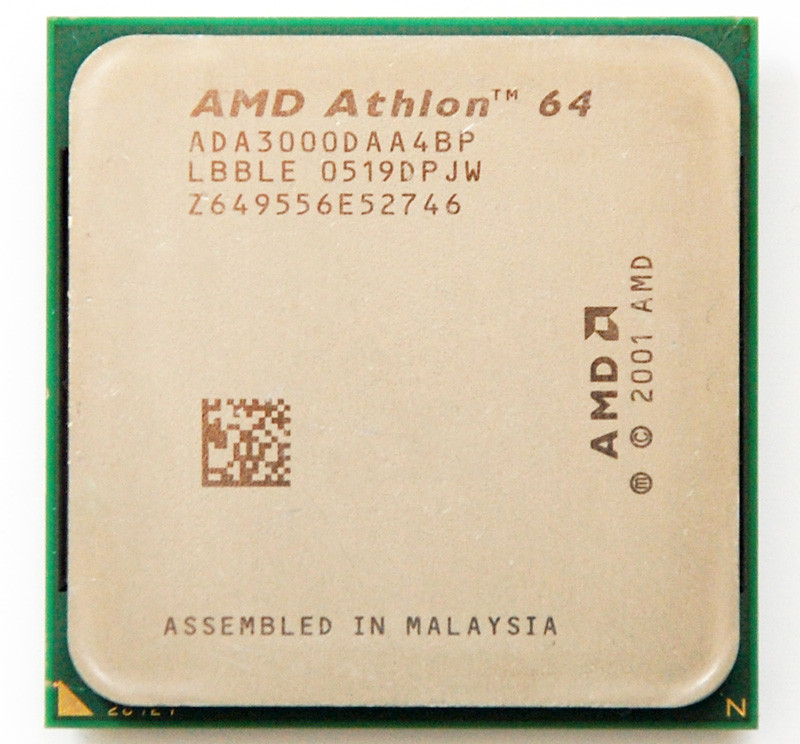 AMD Athlon 64 - CPU MUSEUM - MUSEUM OF MICROPROCESSORS & DIE PHOTOGRAPHY