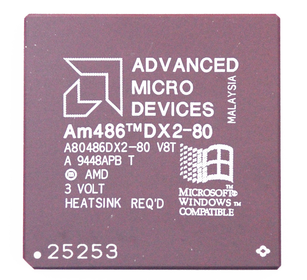 AMD Am486 & Am5x86 - CPU MUSEUM - MUSEUM OF MICROPROCESSORS & DIE ...