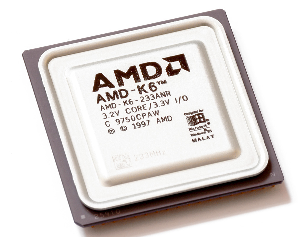 AMD K6 - CPU MUSEUM - MUSEUM OF MICROPROCESSORS & DIE PHOTOGRAPHY