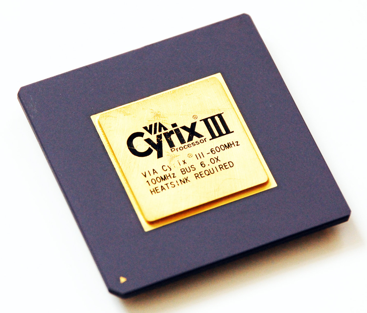 VIA Cyrix III - CPU MUSEUM - MUSEUM OF MICROPROCESSORS & DIE PHOTOGRAPHY