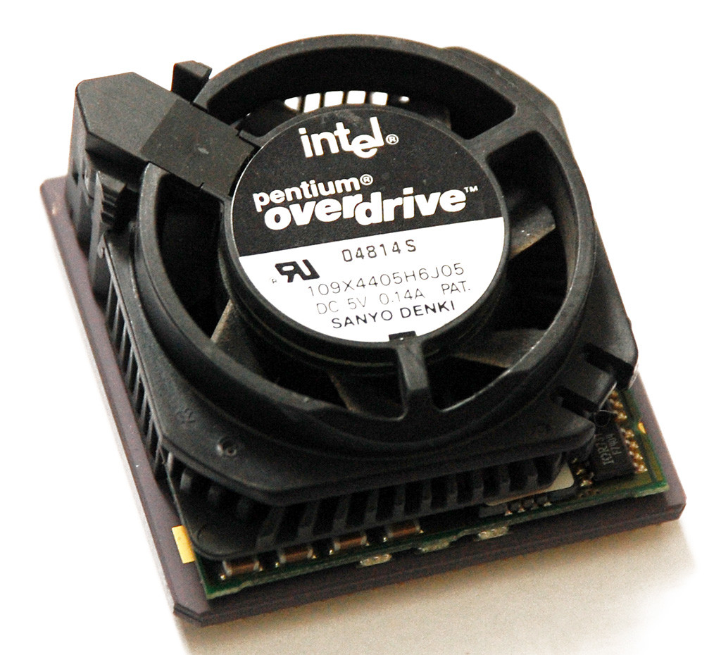 Intel Pentium OverDrive - CPU MUSEUM - MUSEUM OF MICROPROCESSORS & DIE ...