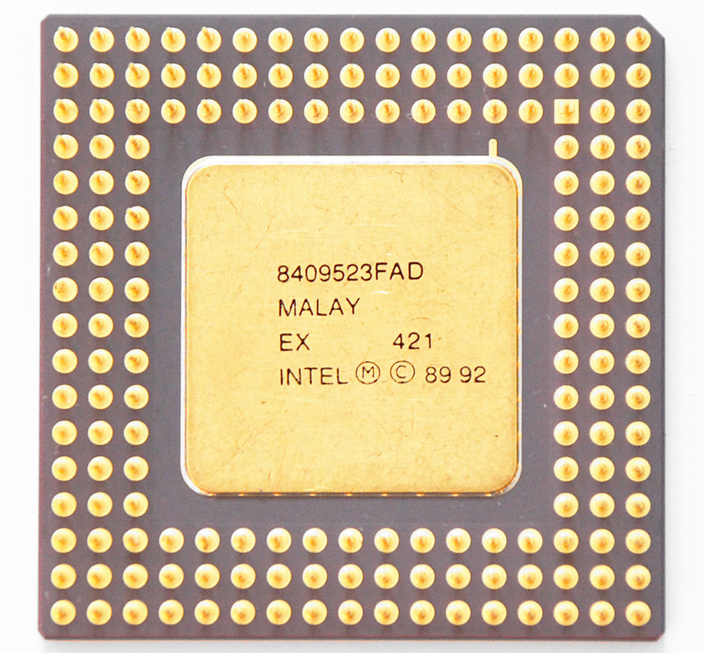 Intel 80486 - CPU MUSEUM - MUSEUM OF MICROPROCESSORS & DIE PHOTOGRAPHY