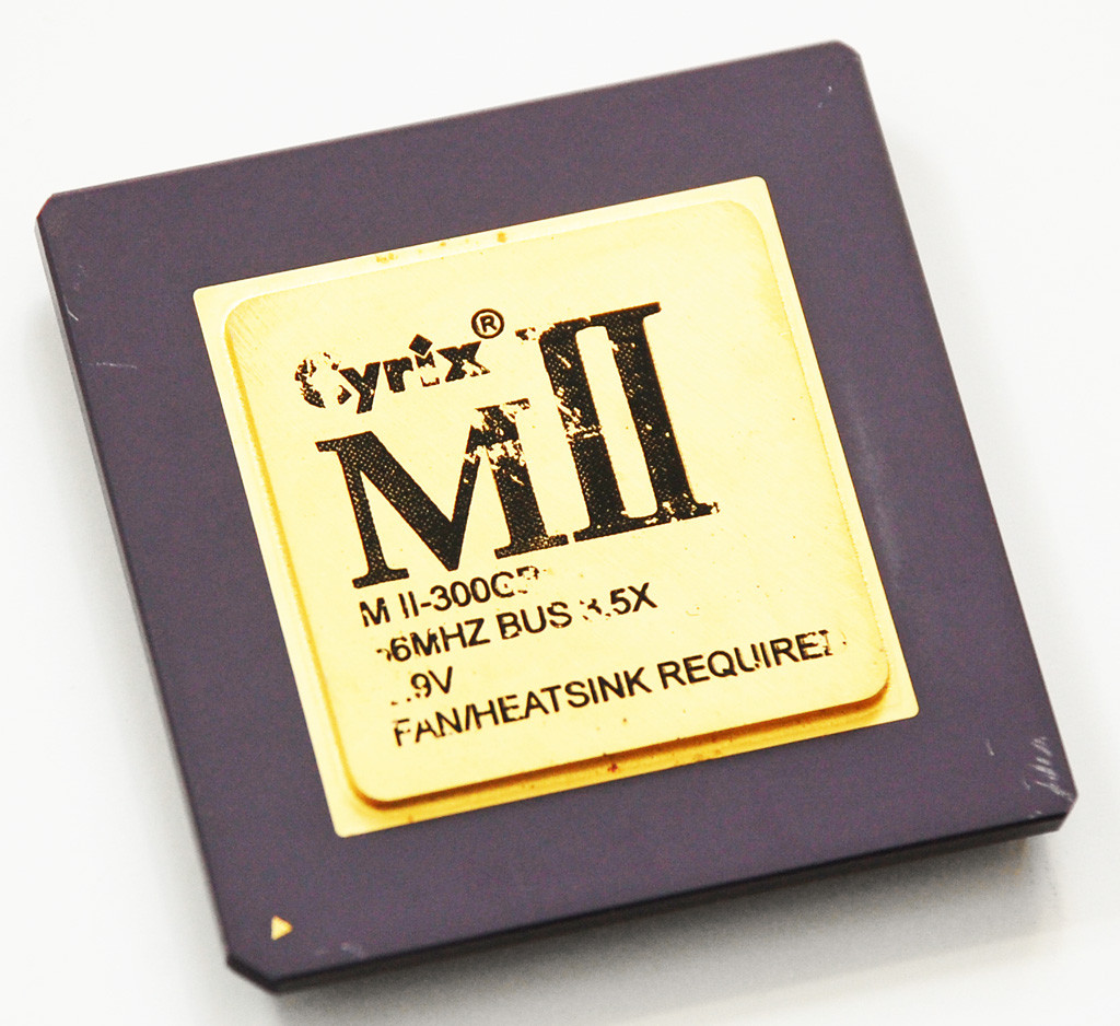 Cyrix 6x86(MX) & MII - CPU MUSEUM - MUSEUM OF MICROPROCESSORS & DIE ...