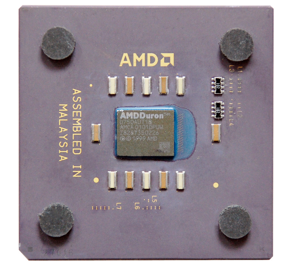 AMD Duron - CPU MUSEUM - MUSEUM OF MICROPROCESSORS & DIE PHOTOGRAPHY