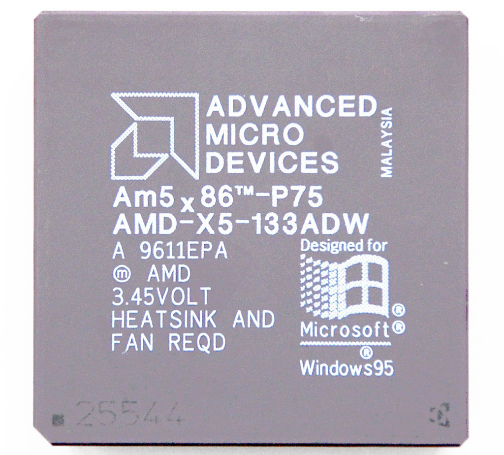 AMD Am486 & Am5x86 - CPU MUSEUM - MUSEUM OF MICROPROCESSORS & DIE ...
