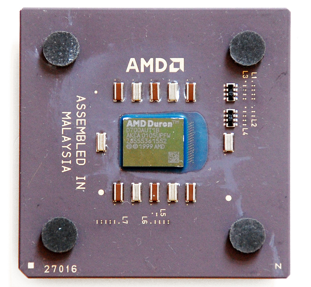 AMD Duron - CPU MUSEUM - MUSEUM OF MICROPROCESSORS & DIE PHOTOGRAPHY