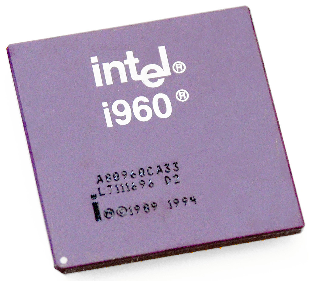 Intel 80960 - CPU MUSEUM - MUSEUM OF MICROPROCESSORS & DIE PHOTOGRAPHY
