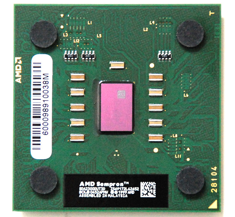 AMD Sempron (K7) - CPU MUSEUM - MUSEUM OF MICROPROCESSORS & DIE PHOTOGRAPHY