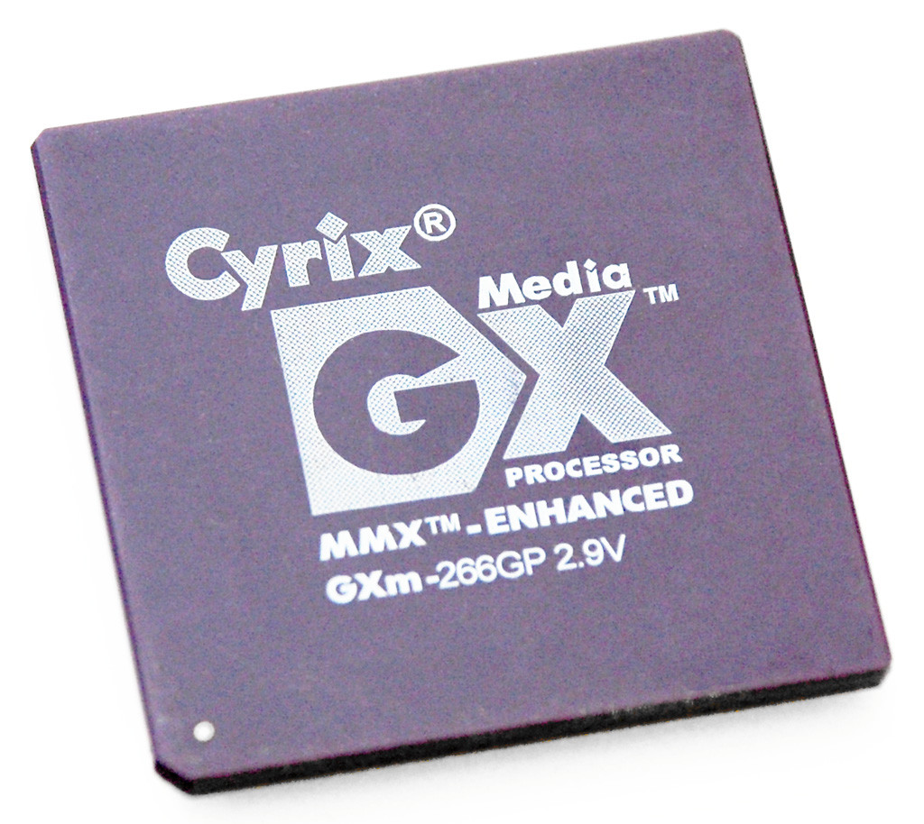 Cyrix MediaGX - CPU MUSEUM - MUSEUM OF MICROPROCESSORS & DIE PHOTOGRAPHY