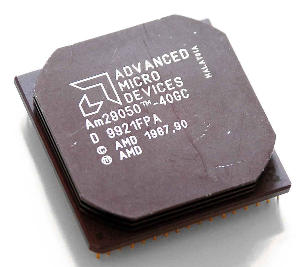 AMD Am29000 - CPU MUSEUM - MUSEUM OF MICROPROCESSORS & DIE PHOTOGRAPHY