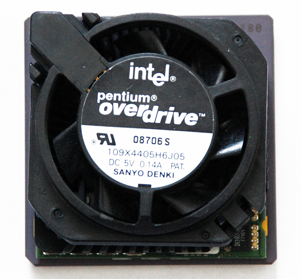 Intel Pentium OverDrive - CPU MUSEUM - MUSEUM OF MICROPROCESSORS & DIE PHOTOGRAPHY