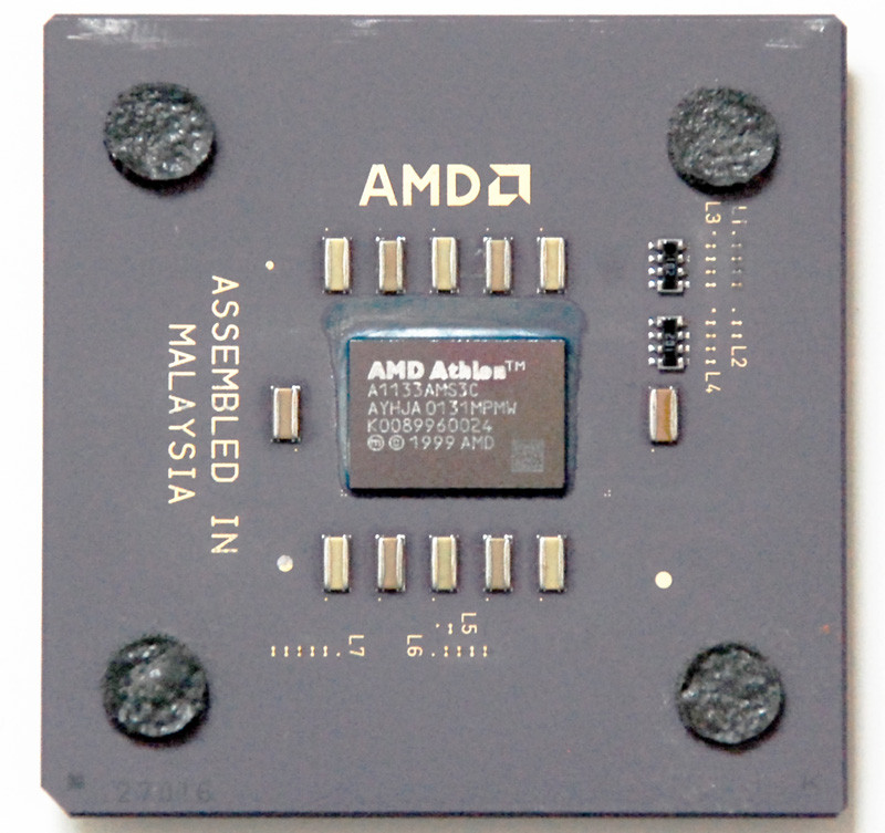 AMD Athlon (K7) - CPU MUSEUM - MUSEUM OF MICROPROCESSORS & DIE PHOTOGRAPHY