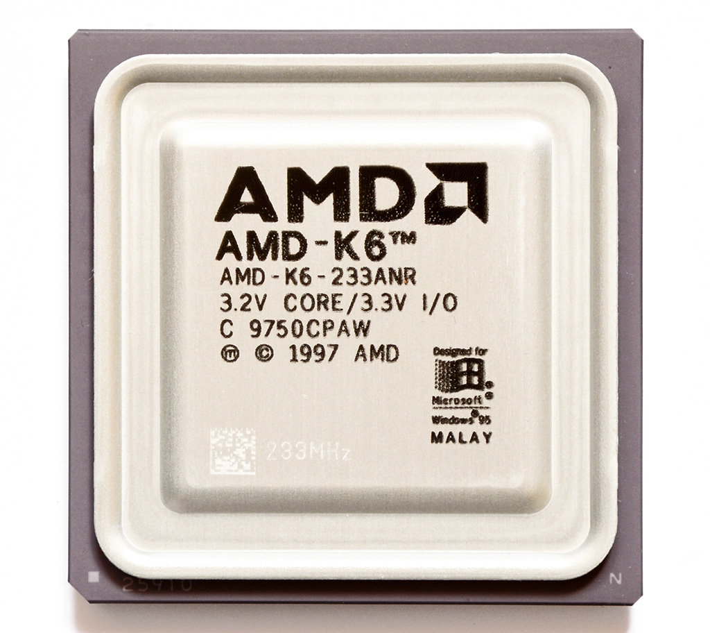 AMD K6 - CPU MUSEUM - MUSEUM OF MICROPROCESSORS & DIE PHOTOGRAPHY